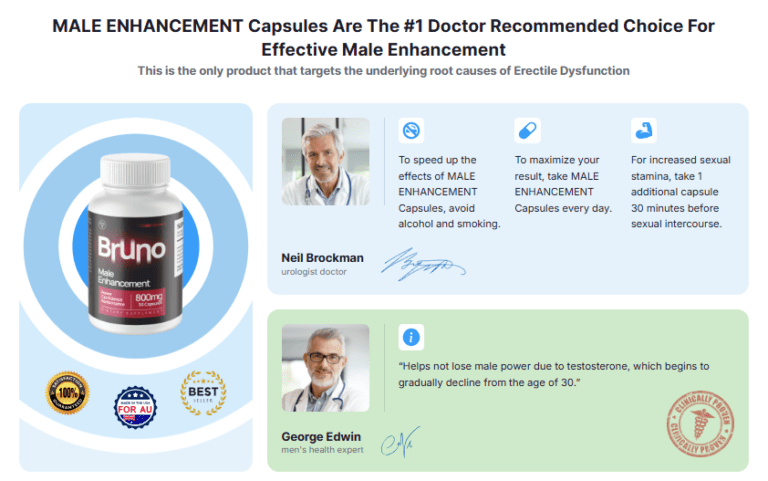 Bruno Male Enhancement Australia: Benefits, Ingredients & Price?